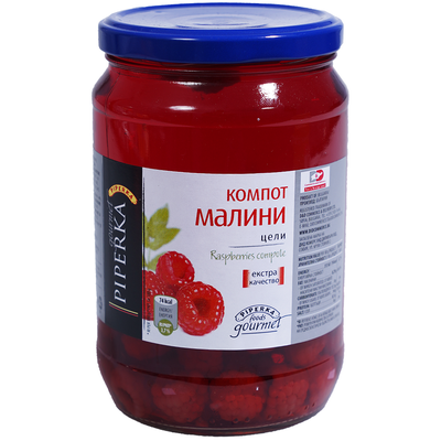 PIPERKA Компот от малини | Kolichka.bg